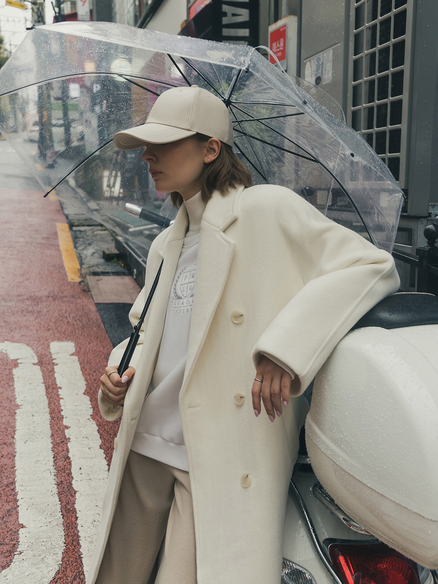 Double Breasted Midi Wool Coat Lichi Online Fashion Store