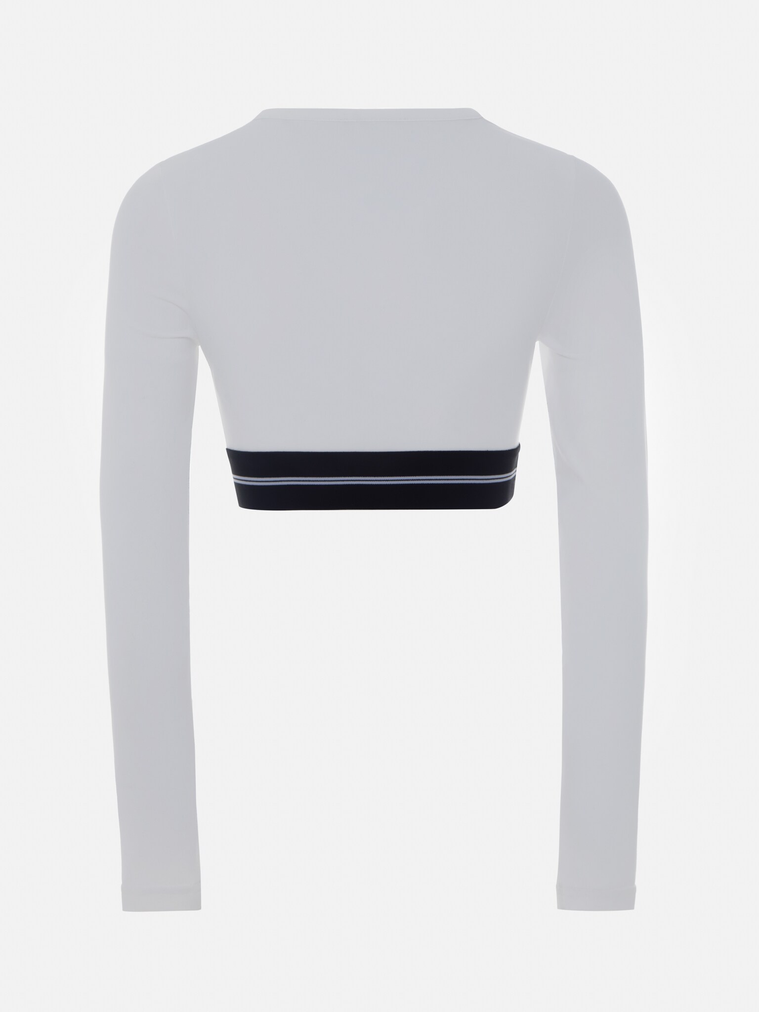Crop top with wide elastic band :: LICHI - Online fashion store