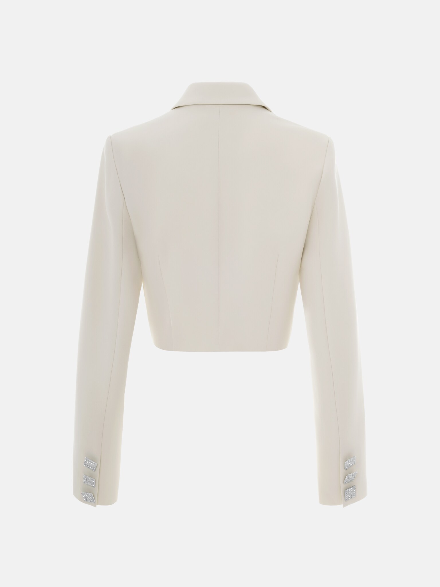 Cropped jacket with rhinestone button :: LICHI - Online fashion store