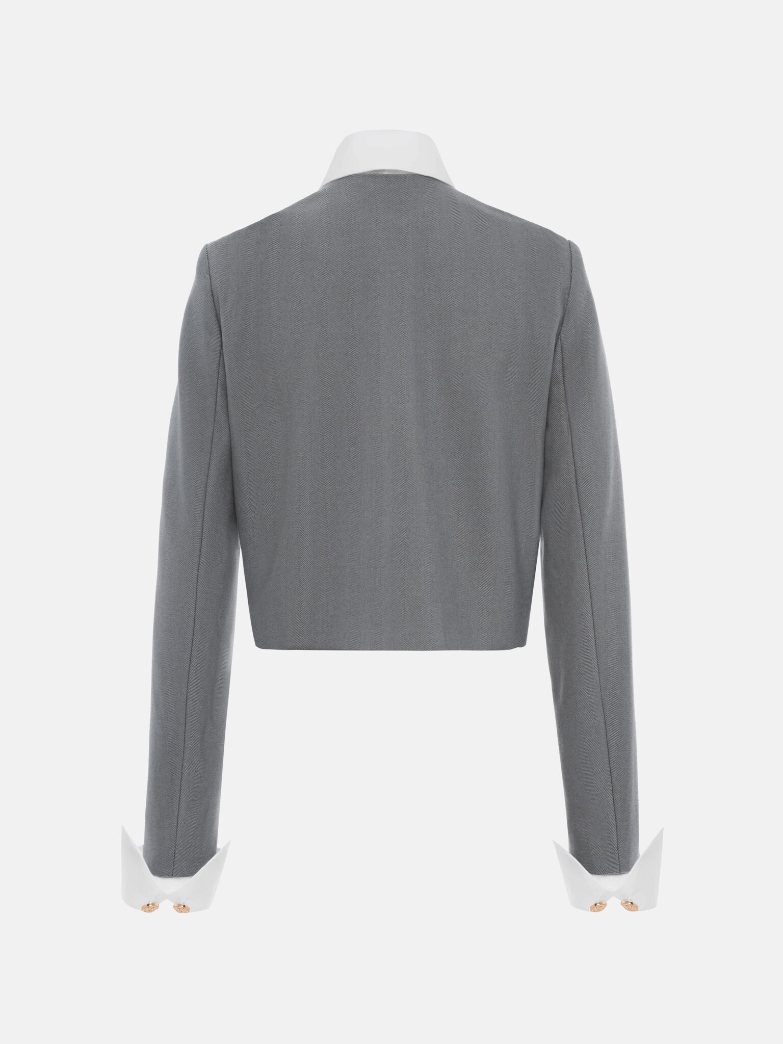 Jacket with contrasting inserts and large buttons :: LICHI - Online ...