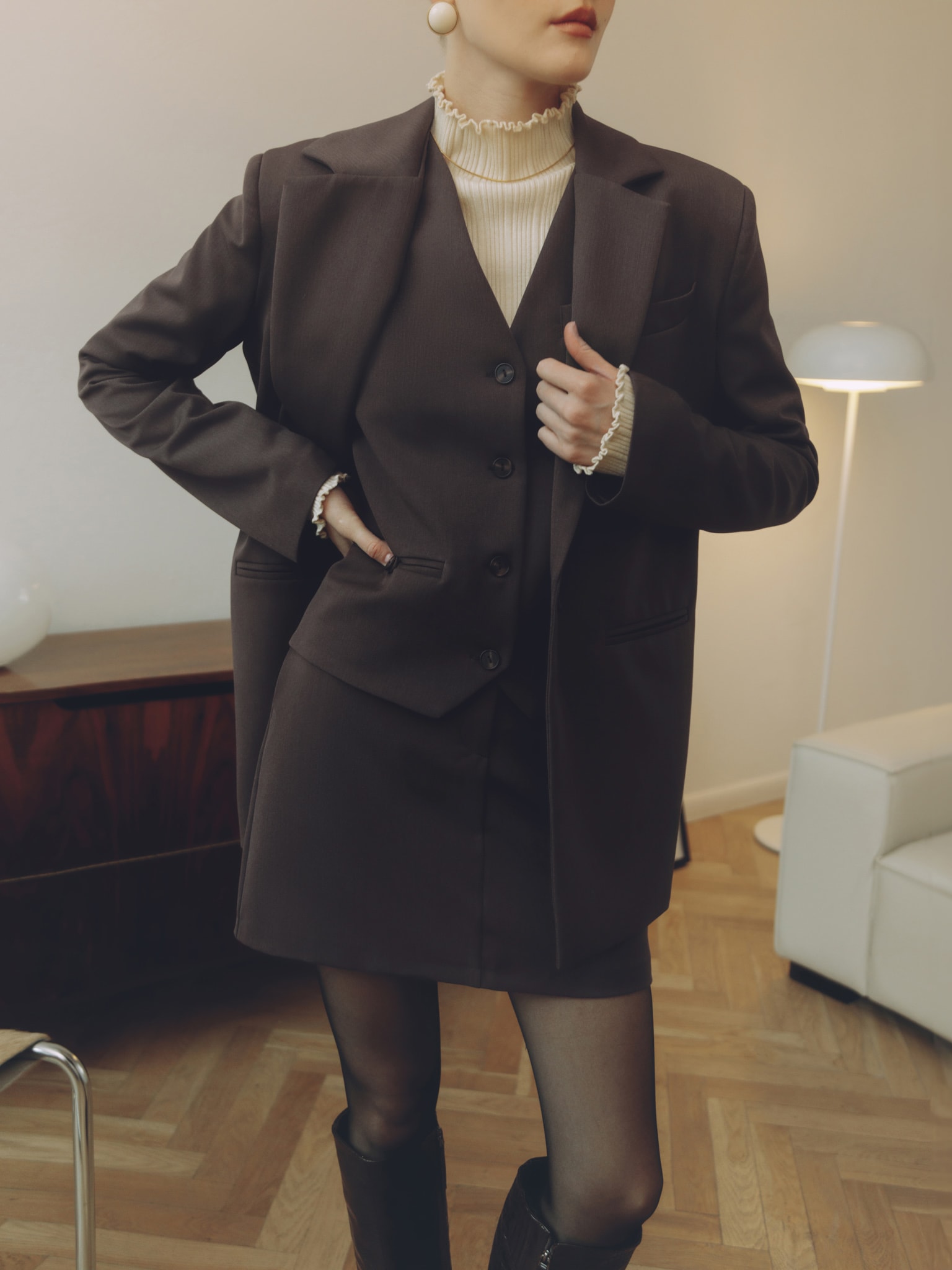 Прямая юбка мини :: LICHI - Online fashion store