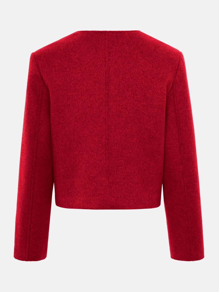 Woollen Jacket With Large Buttons Lichi Online Fashion Store