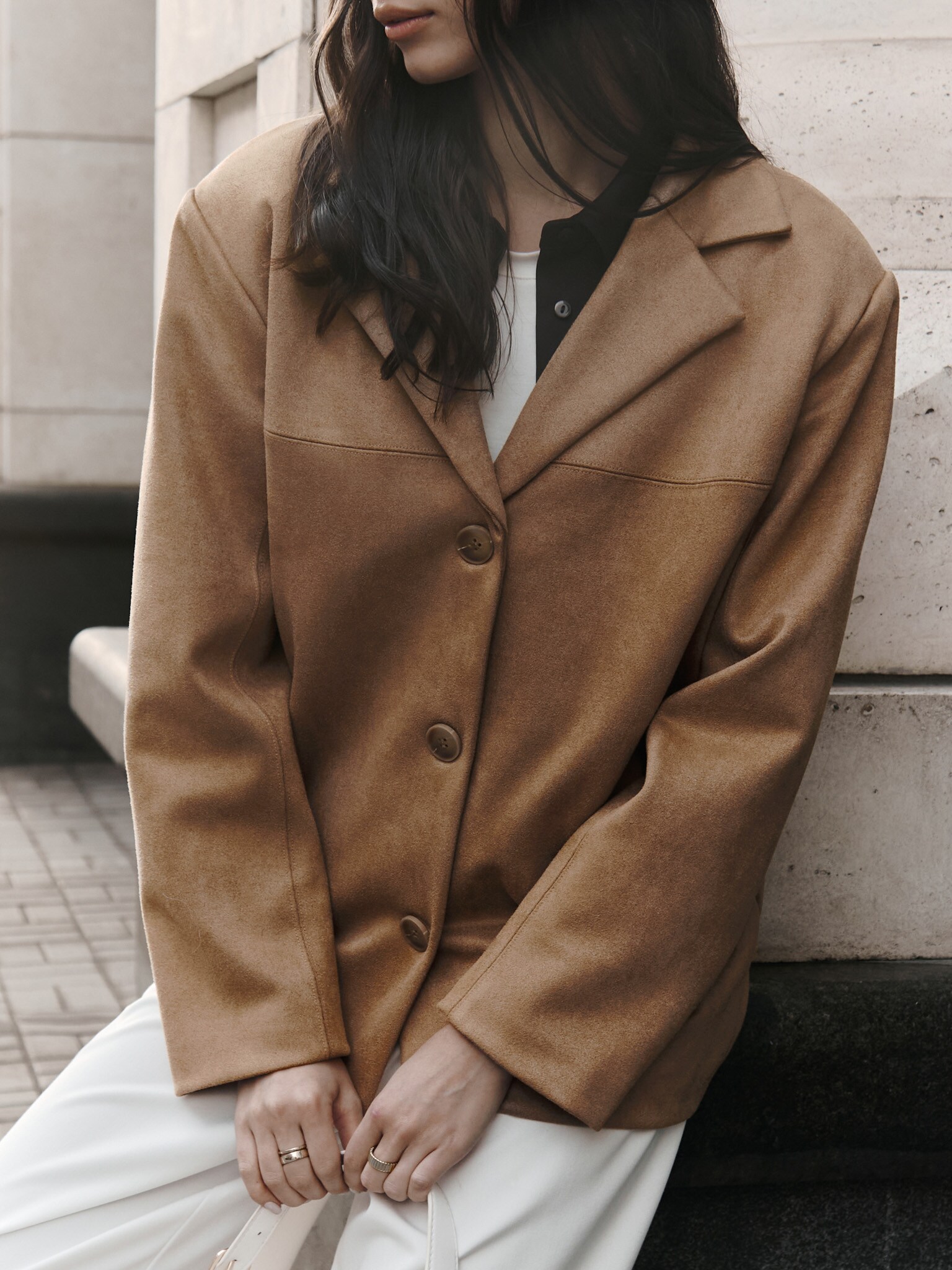 Однобортный жакет оверсайз :: LICHI - Online fashion store