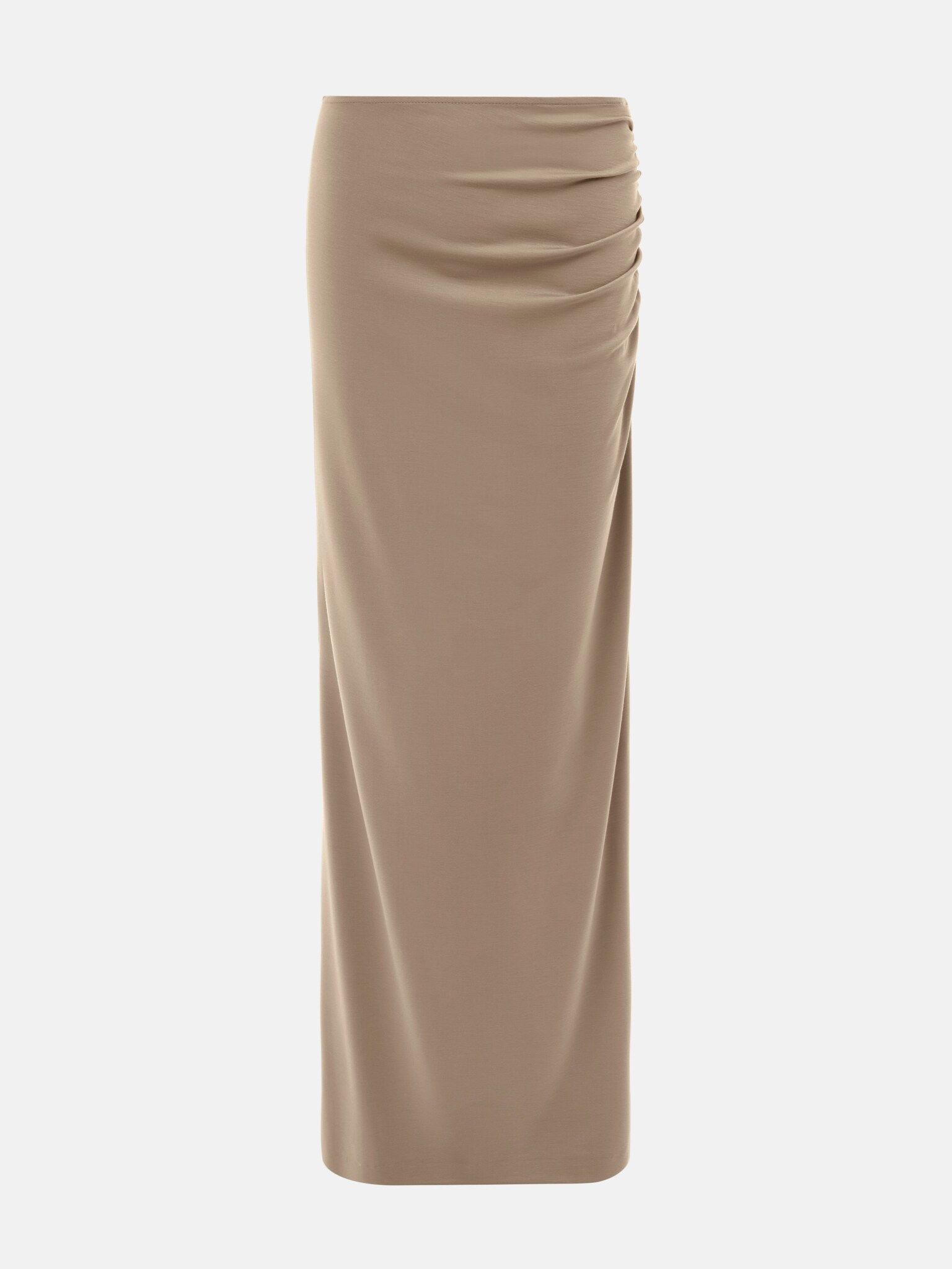 Юбка макси с асимметричной сборкой :: LICHI - Online fashion store