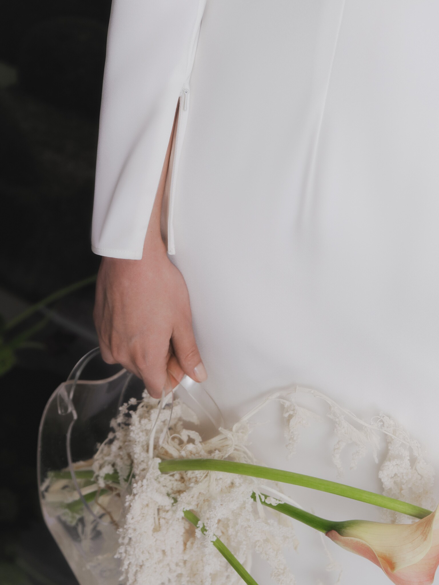 Платье макси с фигурным вырезом на лифе :: LICHI - Online fashion store