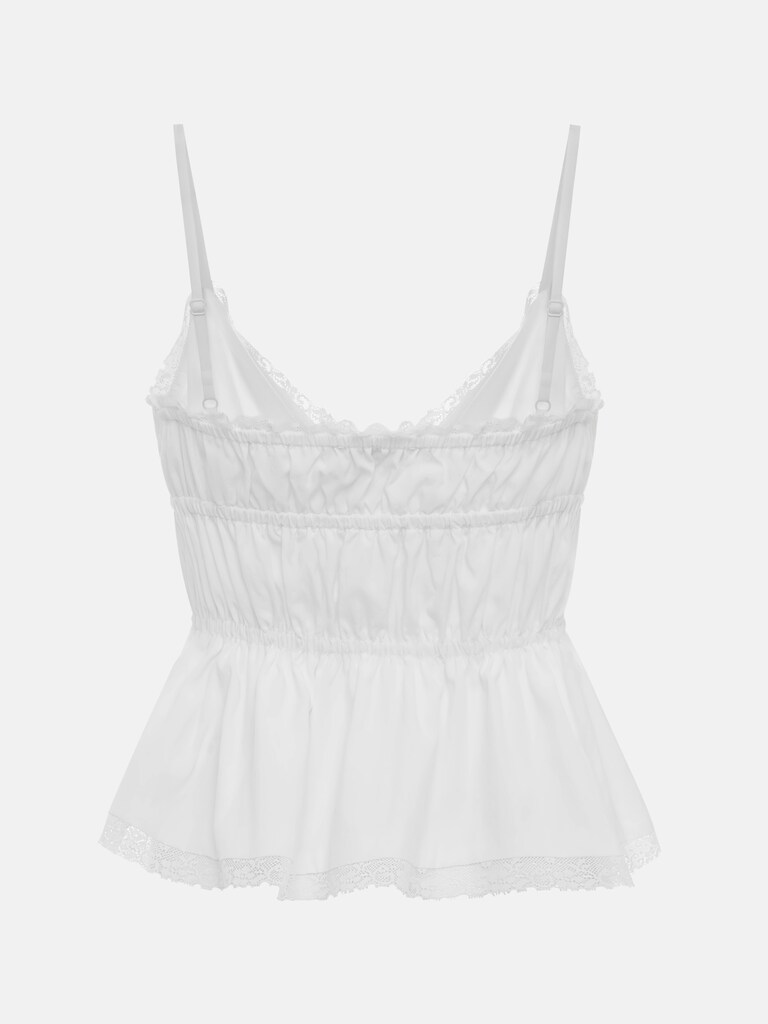 Топ на бретелях с бантами спереди :: LICHI - Online fashion store