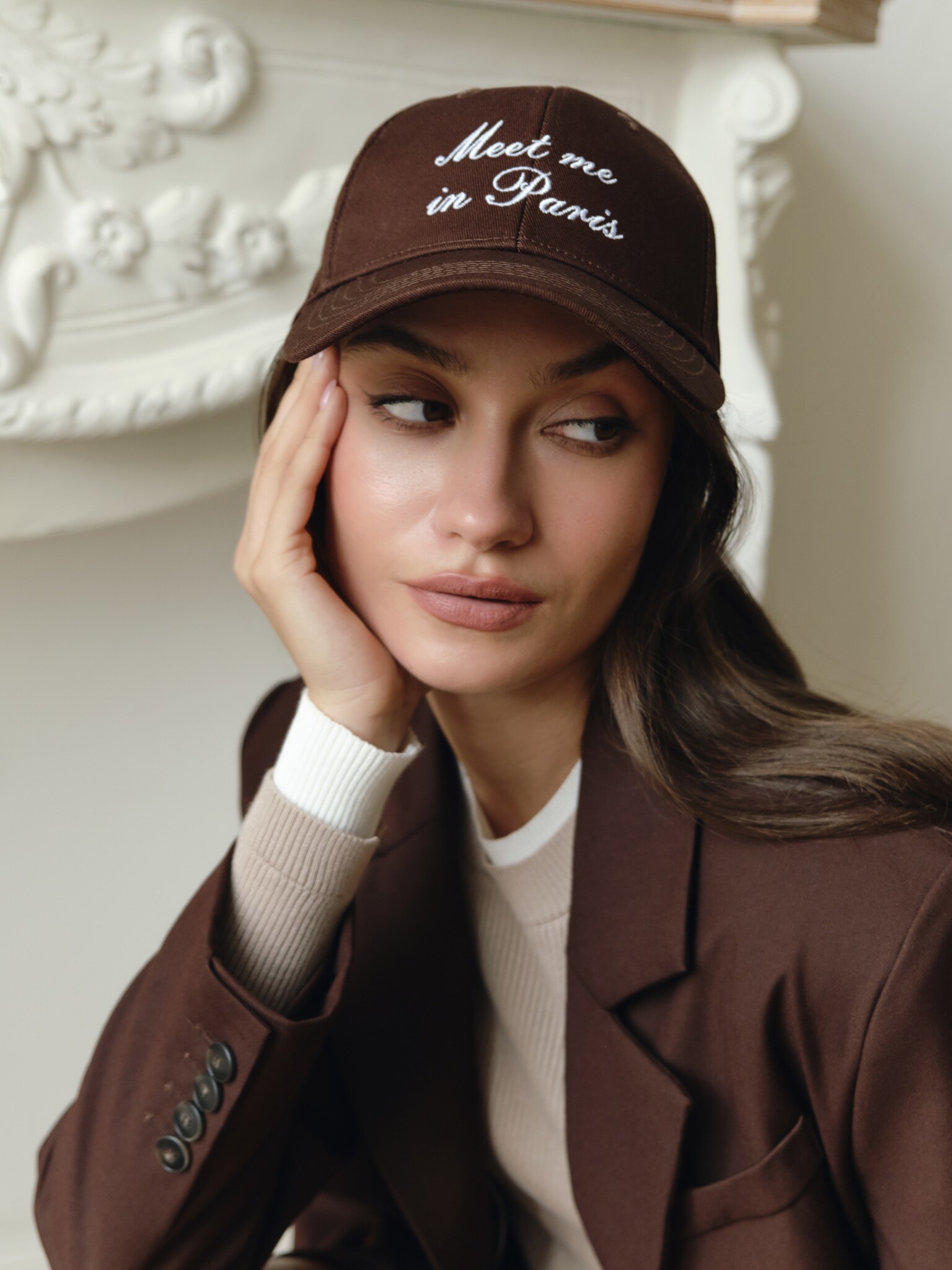 Embroidered Baseball Cap LICHI Online Fashion Store Embroidered Baseball Cap LICHI Online Fashion Store