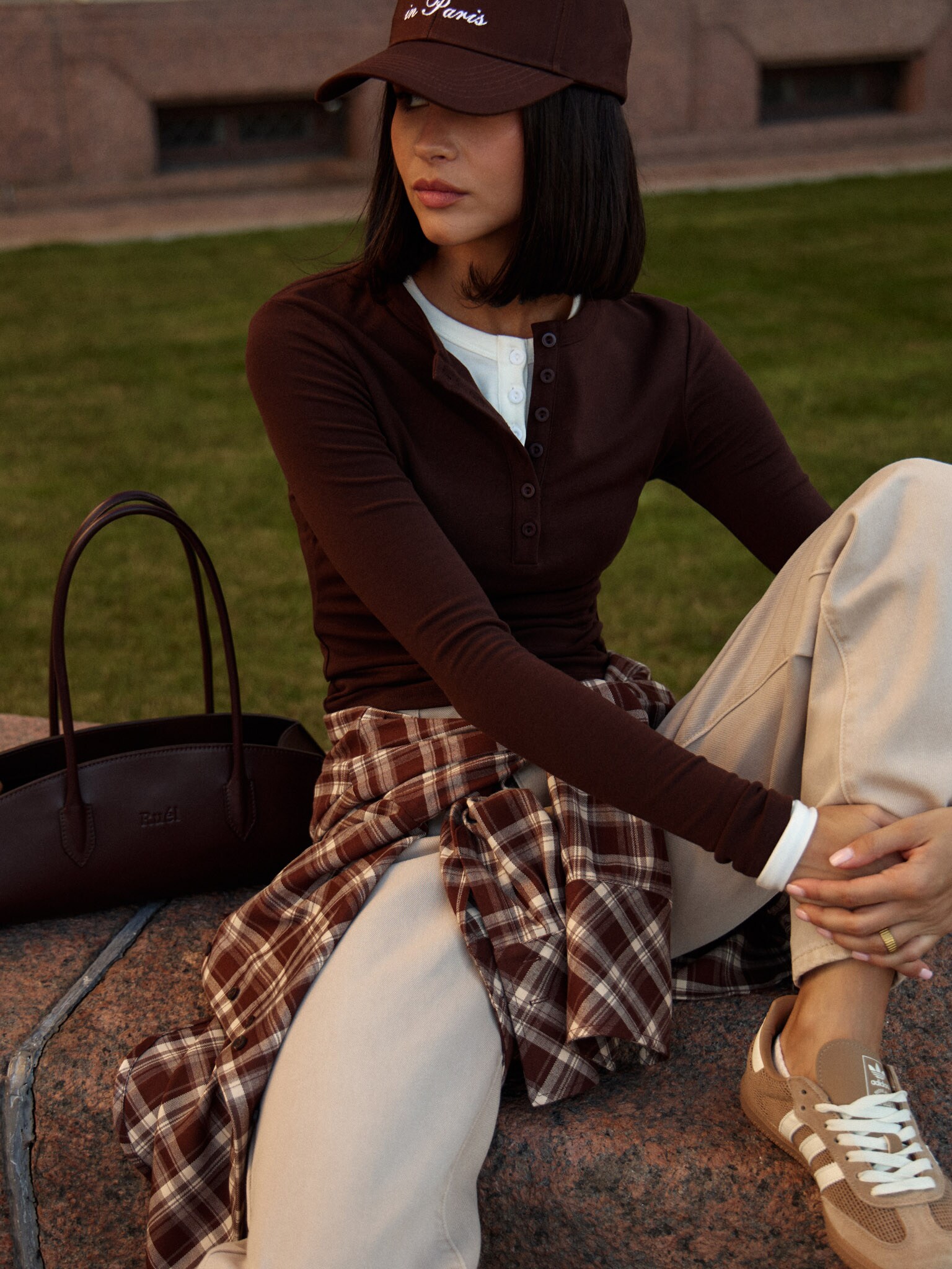 Трикотажный лонгслив с пуговицами на воротнике :: LICHI - Online ...