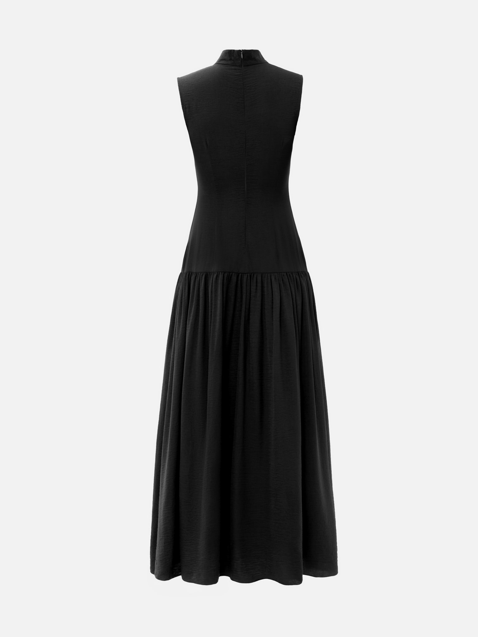Приталенное платье макси из рельефной ткани :: LICHI - Online fashion store