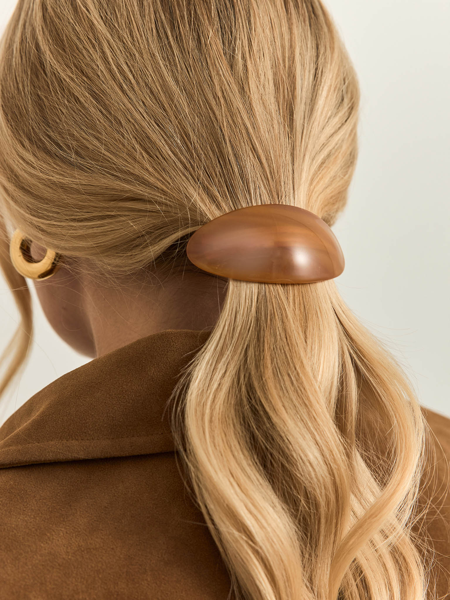 Oval hair clip LICHI Online fashion store